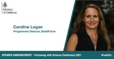 Partnering with Defence announce Caroline Logan as speaker - BuildForce