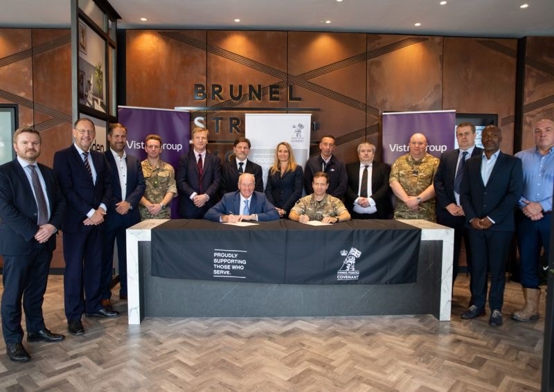 BuildForce support Vistry Group re-sign Covenant - BuildForce