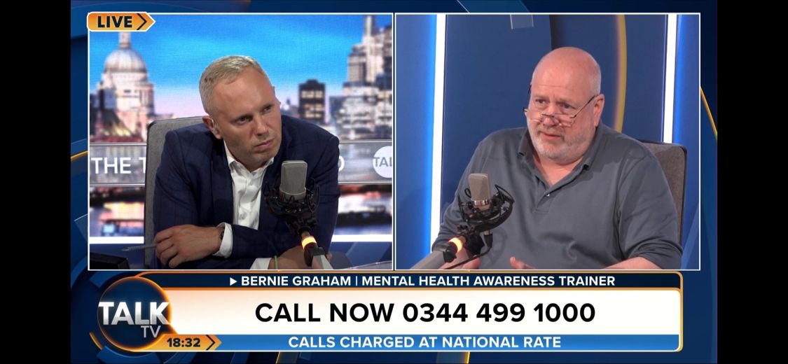Bernie Graham is the new resident Agony Uncle on TalkTV - BuildForce